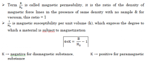 magnetic permeability | Genesis Tutorials
